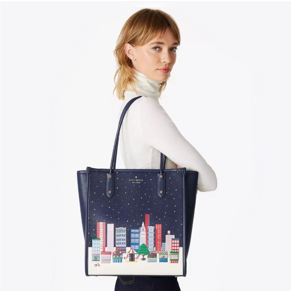 kate spade | Bags | Kate Spade Winter Wonders Pebbled Leather North ...